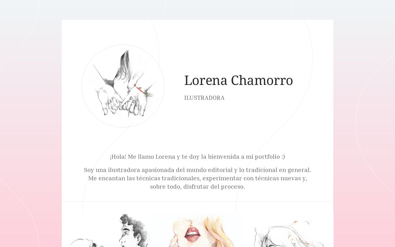 Portfolio Lorena Chamorro
